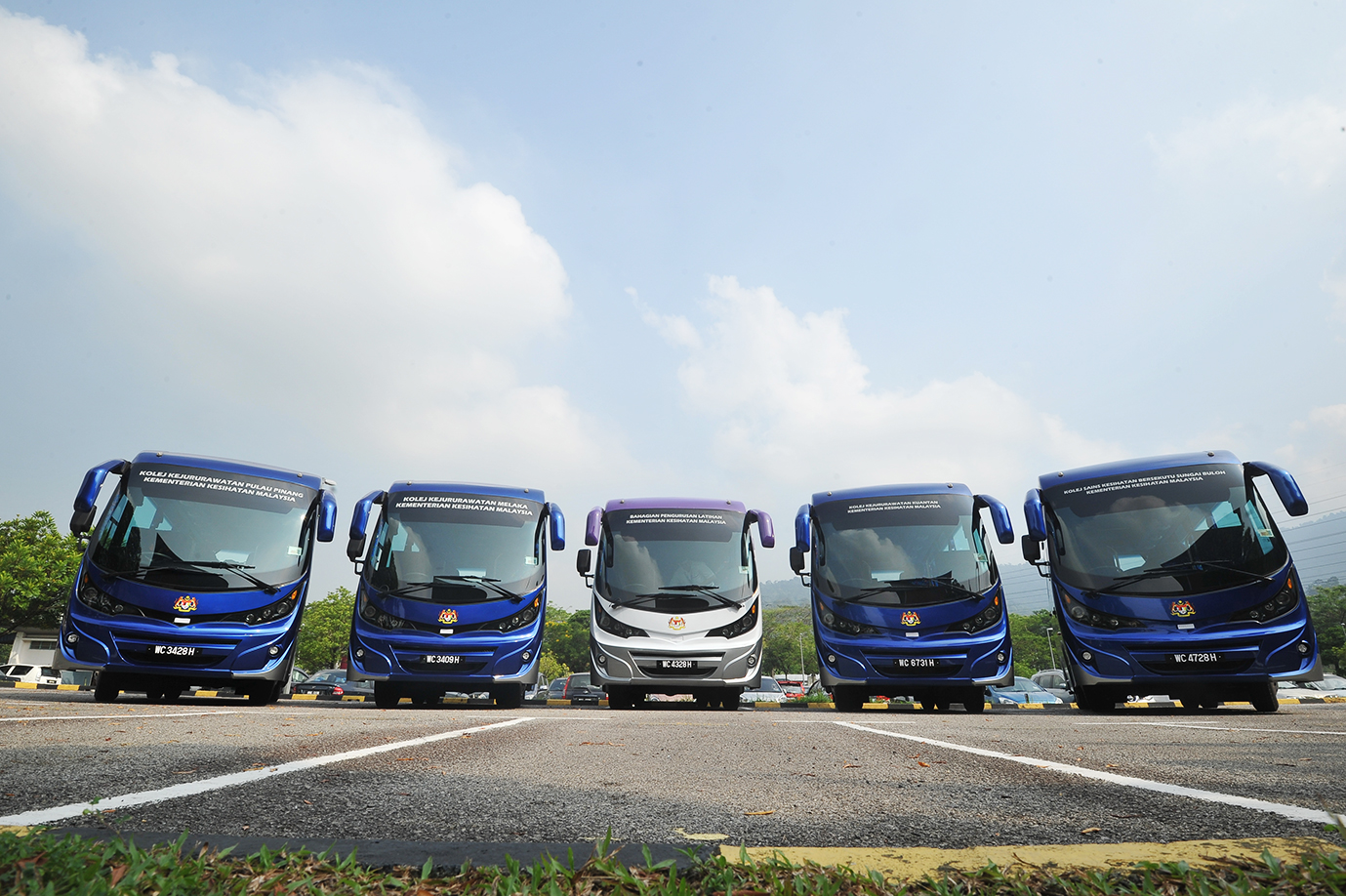 TCIE DELIVERS 32 BRAND NEW UD BUSES TO MINISTRY OF HEALTH - TCIE